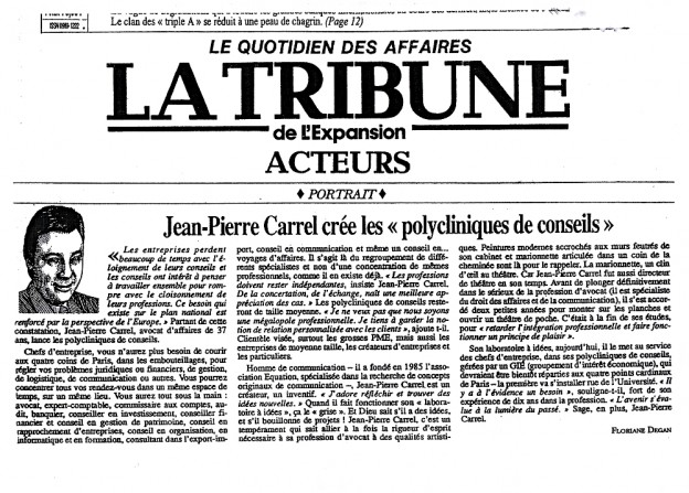 Presse | Jean-Pierre Carrel, Avocat